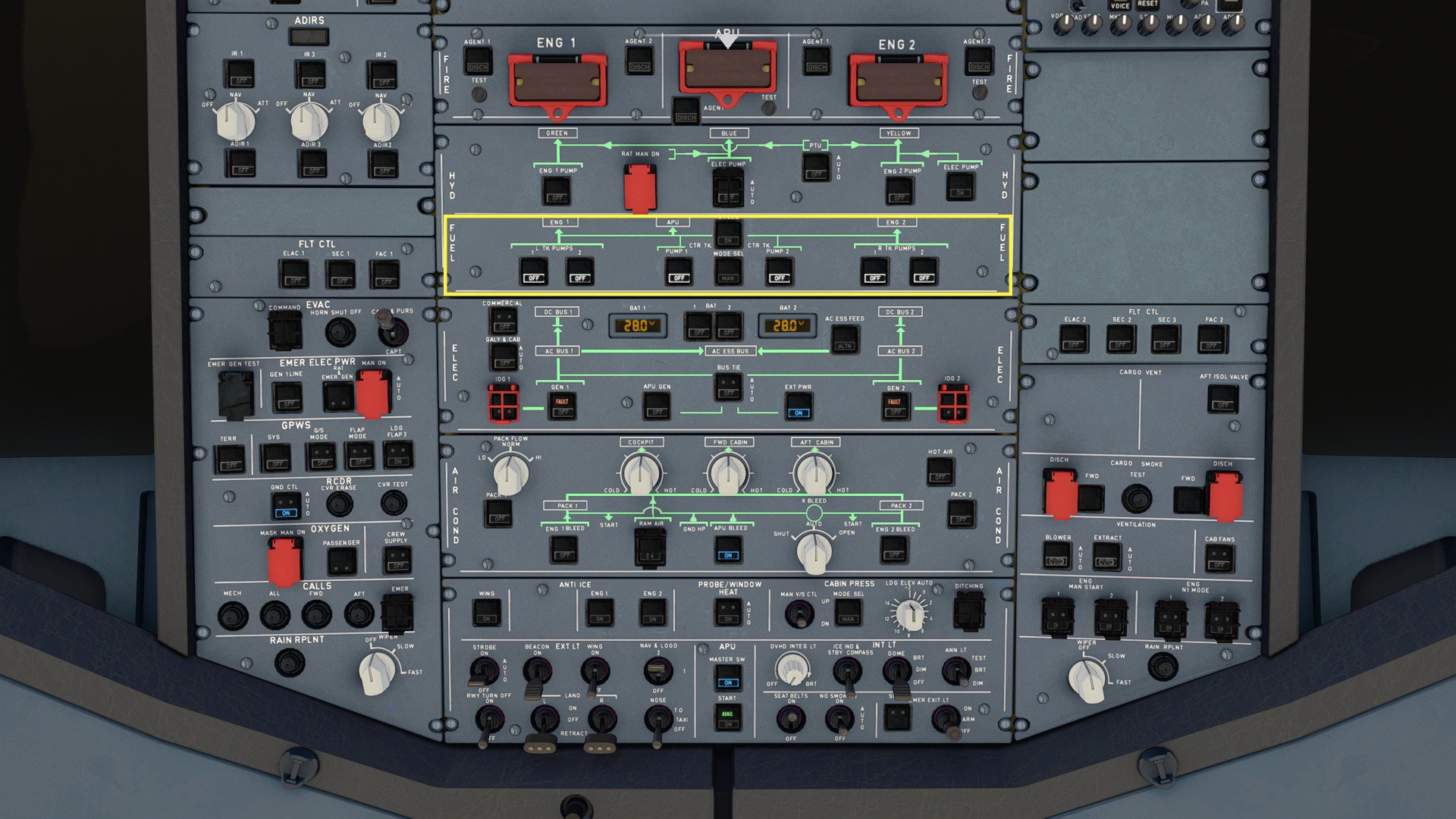 Airbus A320 – 6. Топливная система - SimPilot